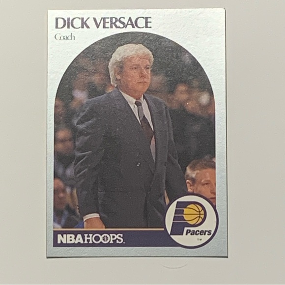 NBA HOOPS | Toys | 99 Nba Hoops Indiana Pacers Dick Versace 315 | Poshmark